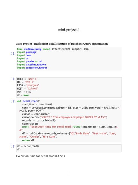 Hpc Mini Pdf Data Computer Science