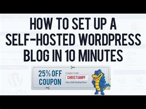 How To Start A Blog In 10 Minutes YouTube