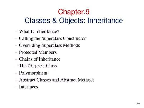 Ppt Chapter9 Classes And Objects Inheritance Powerpoint Presentation