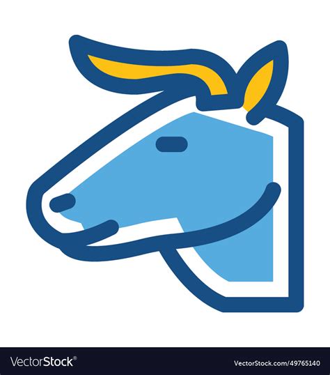 Goat Line Icon Royalty Free Vector Image Vectorstock