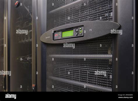 The Electronic Equipment APC In The Server Room Is In Danger Due To The Critical Error Signal