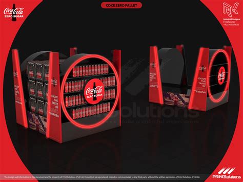 Coke Zero Sugar Pallet Display Behance