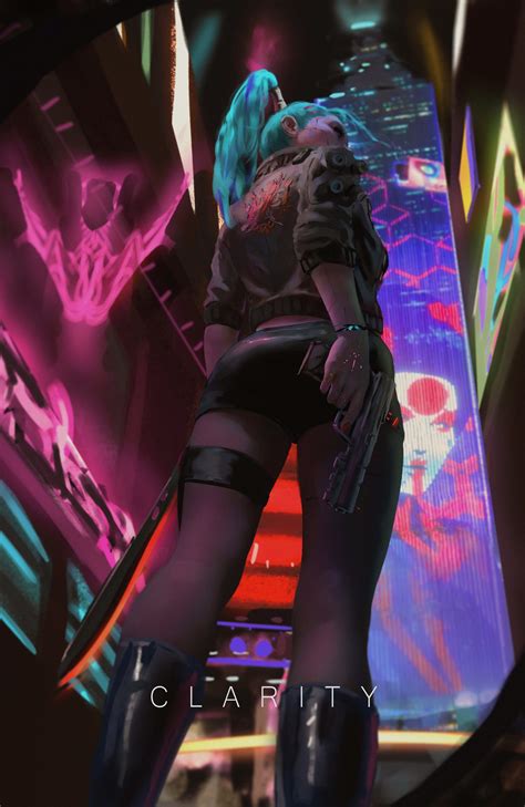 Science Fiction Redhead Cityscape Vehicle Artwork Science Fiction