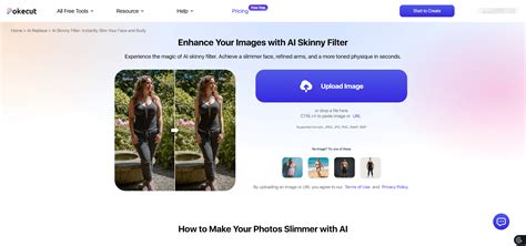 Ai Skinny Filter Instantly Slim Your Face And Body