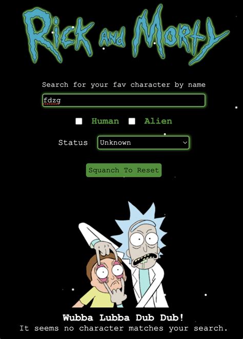 Github Ceciperiquetrick And Morty Character Browser Rick And Morty