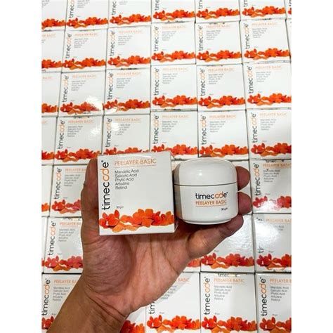 Timecode Peelayer Basic Skin Peel Brightens Evens Skin Tone Regenerates Skin 5g Shopee Malaysia