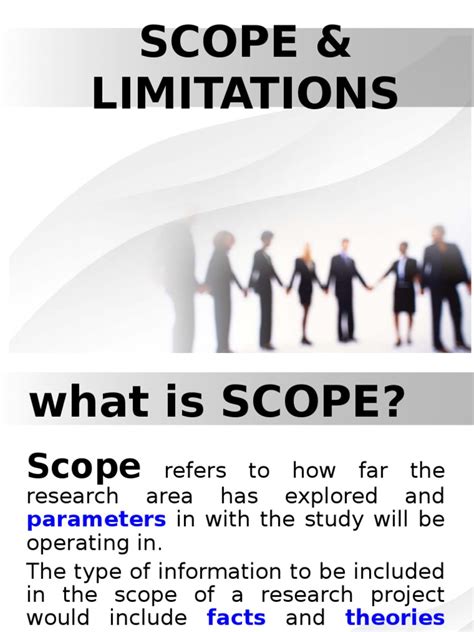 Research Paper Scope And Limitations Reporting Performance Appraisal Science