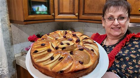 Тающая Шарлотка с яблоками за 10 мин Быстрый яблочный пирог Youtube