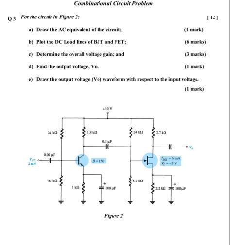 Solved Combinational Circuit Problem Q3 For The Circuit In