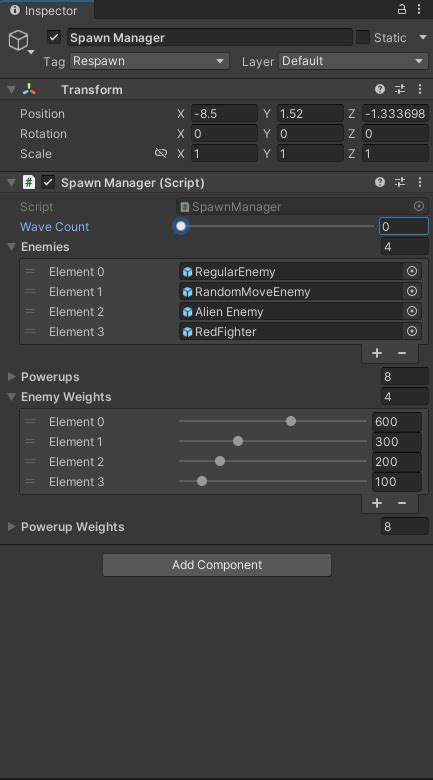 Weighted Spawning System Jerrod Molnar Medium
