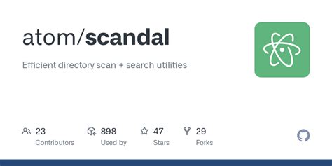 GitHub Atom Scandal Efficient Directory Scan Search Utilities
