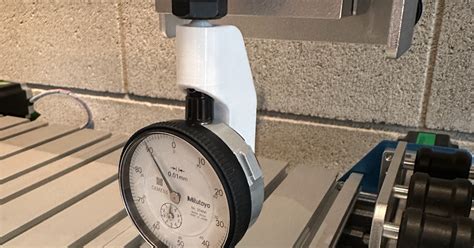 Dial Indicator Mount Inline With Spindle By Gniticxe Download Free Stl Model