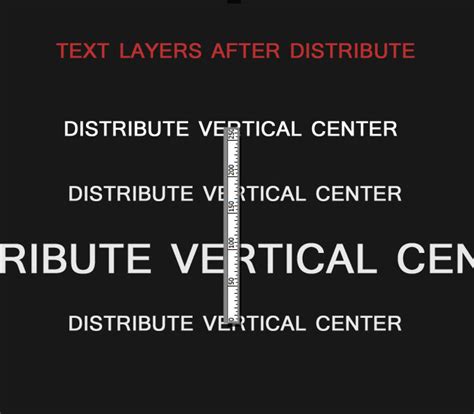 Distribute Equal Space Between Layers In Photoshop