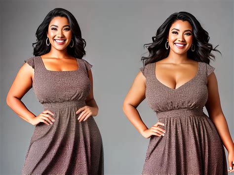 Moda Plus Size Vestidos Para Seios Grandes