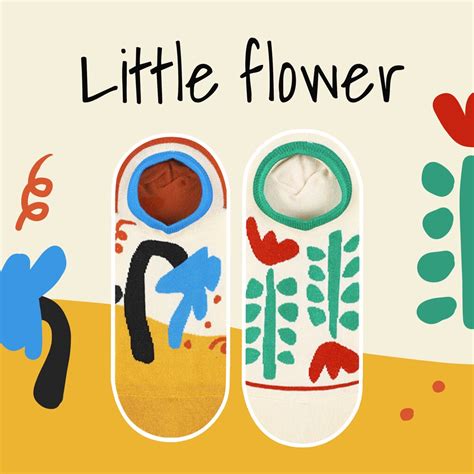 Emmteeemmbee ถุงเท้าข้อสั้น Little Flower Shopee Thailand