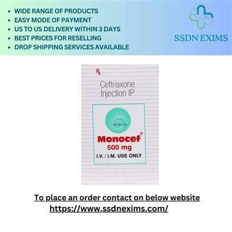 Monocef 500 Gm Inj At Rs 75vial Monocef Injection In Nagpur Id