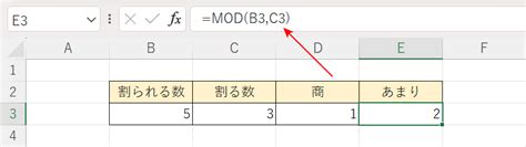 エクセルで割り算をする関数関数名Office Hack