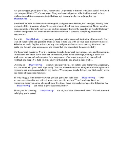 Homework Matrix Year 2 Pdf Matrix Mathematics Homework