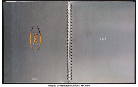 Sex By Madonna Warner Books 1992 First Edition Spiral Hardcover