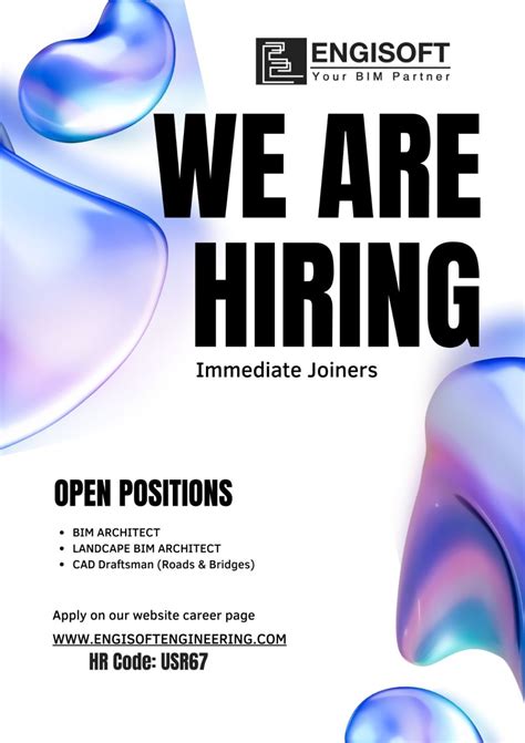 We Are Hiring Opened Positions Apply Now Bim Revit Structure… Engisoft Engineering