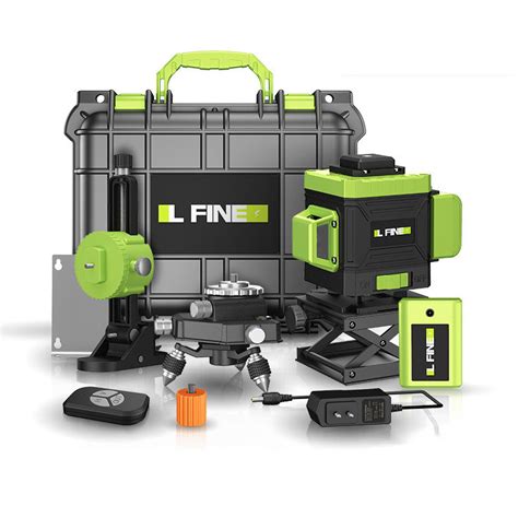 8 12 16 Line New Laser Level Portable Self Leveling Green Light Projector 360° Horizontal