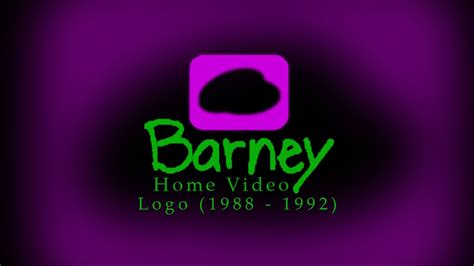Barney Hjemmevideo Klassisk Samling Logo Barney Home Video Scary