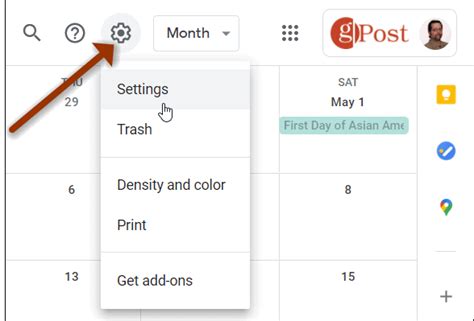 How To Set A Default View In Google Calendar