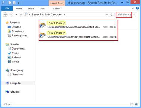 How To Create A Disk Cleanup Shortcut On Windows 8 Desktop