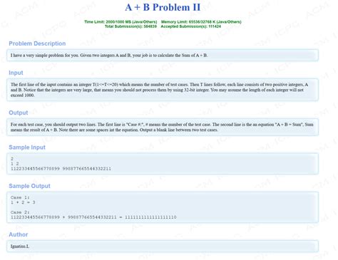 Hdoj 1002 “a B Problem Ii” Wp Yzs