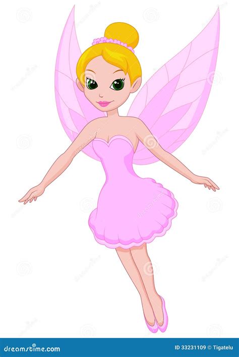 Cute Fairy Cartoon Stock Vector Illustration Of Fairytale 33231109
