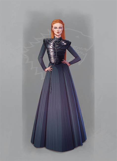 Spoilers Sansa Season 8 Fan Art Rgameofthrones