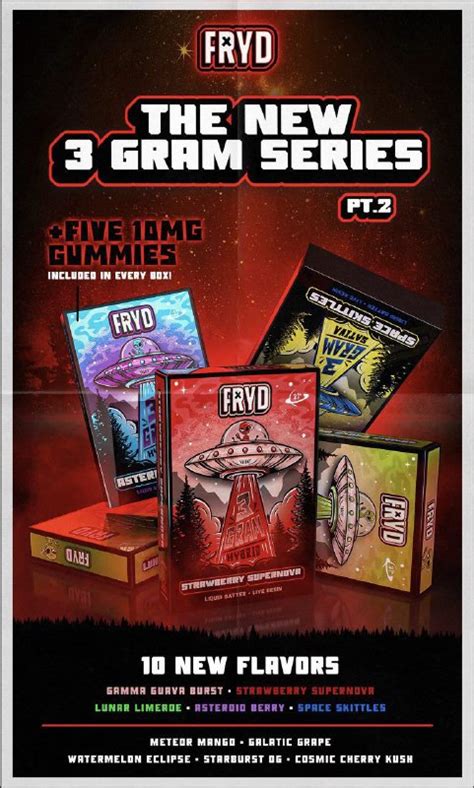 Fryd 3g Disposable Fryd With Gummies Newly Released 3g