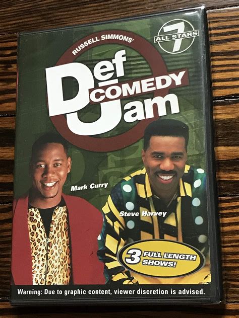 Def Comedy Jam All Stars 7 Dvd Mark Curry Steve Harvey Arnez J Dc Curry