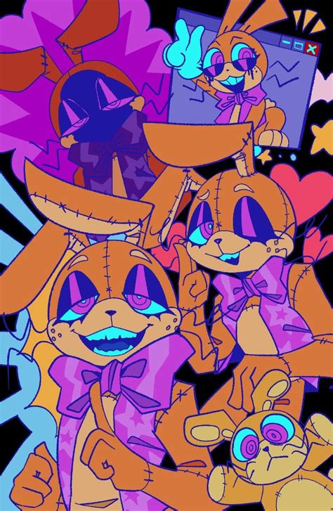 Glitchtrap Help Wanted Fnaf World Fanart Fnaf Pfp Glitchtrap Fan Art