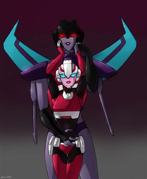 Arcee And Slipstream Transformers And 1 More Danbooru