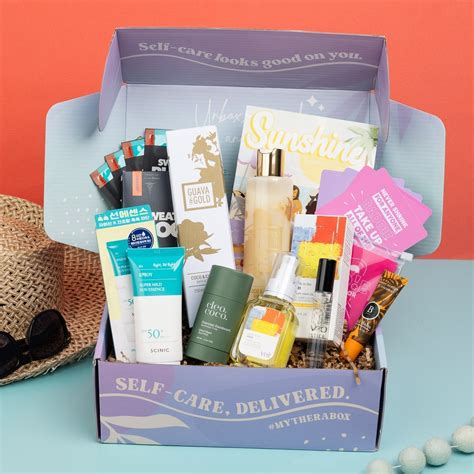 Full Reveal Of Sunshine Box Therabox Self Care Subscription Box