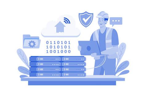 Under Server Maintenance Illustration Free Download Services Illustrations Iconscout