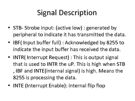 8255 Introduction Mpu Interface To External