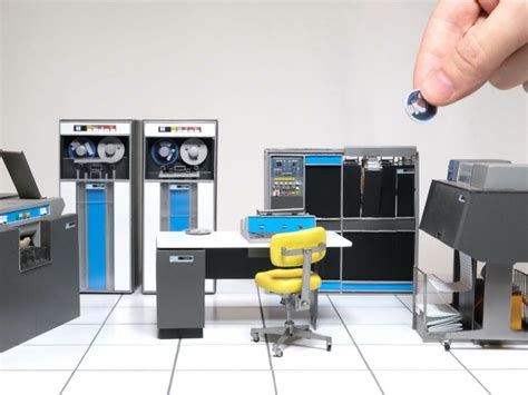 Creator Made Mini Version Of Ibms Iconic 1401 Computer Business Insider