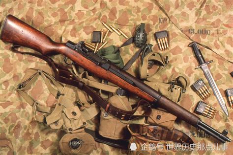 二战兵器谱M1式加兰德步枪被巴顿将军誉为史上最伟大的作战武器 腾讯新闻