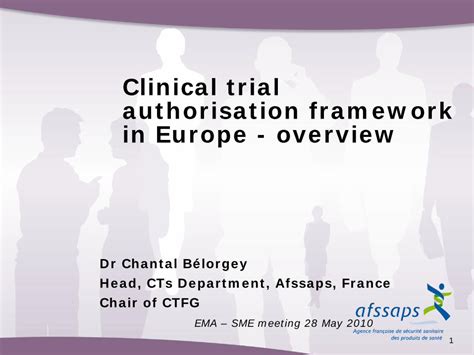Pdf Clinical Trial Authorisation Framework In Europe Overview · Cta
