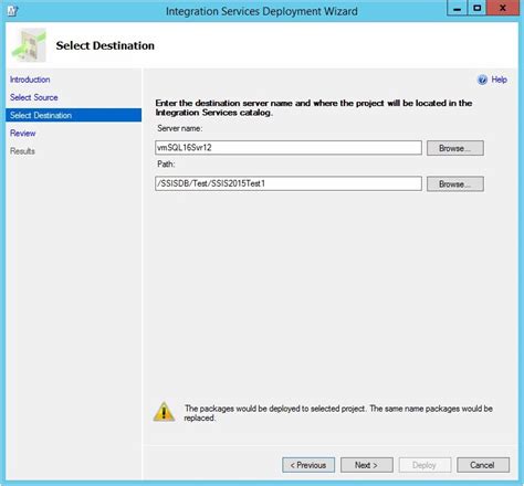 Ssis 2016 Supports Single Package Deployment Andyleonardblog