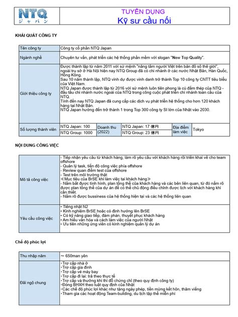 ntq japan tuyển dụng brse 2024 pdf