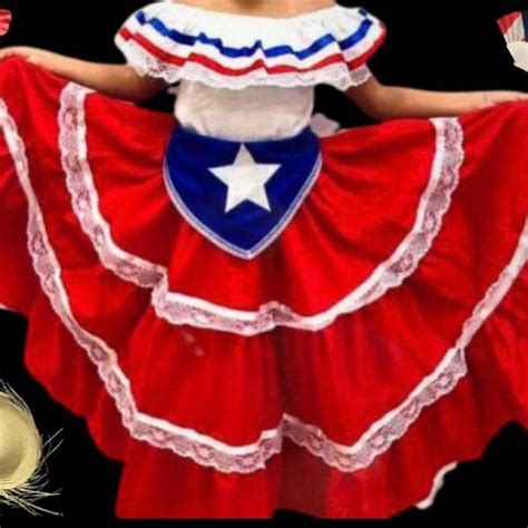 Puerto Rican Clothing Traditional Etsy