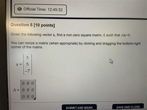 Matrix X Vector Equation Help R Linearalgebra