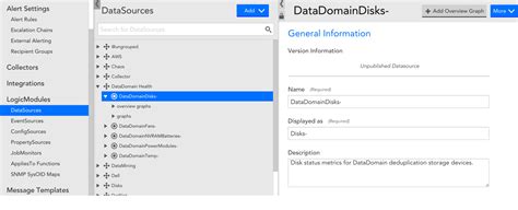 Using The Datasources Page Logicmonitor