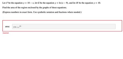 Solved Let F Be The Equation Y 10x Let G Be The Equation Chegg Com