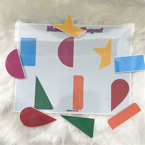 Sort By Shapes Shape Matching Activity Shape Matching Game Shape Activity Printable Prebabe