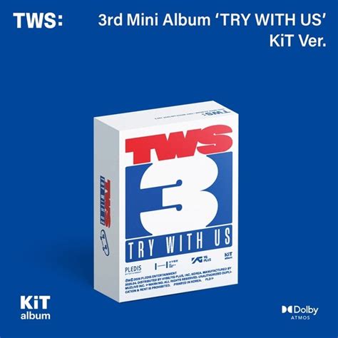 Tws 미니 3집 ‘try With Us 키트앨범 발매…특별하게 즐긴다