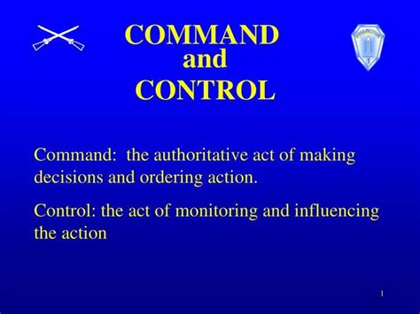 Ppt Command And Control Powerpoint Presentation Free Download Id 145748